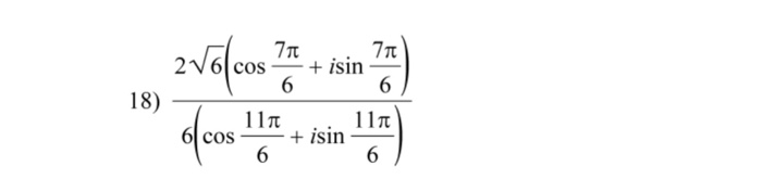 Solved Simplify. Write your answer in rectangular form when | Chegg.com