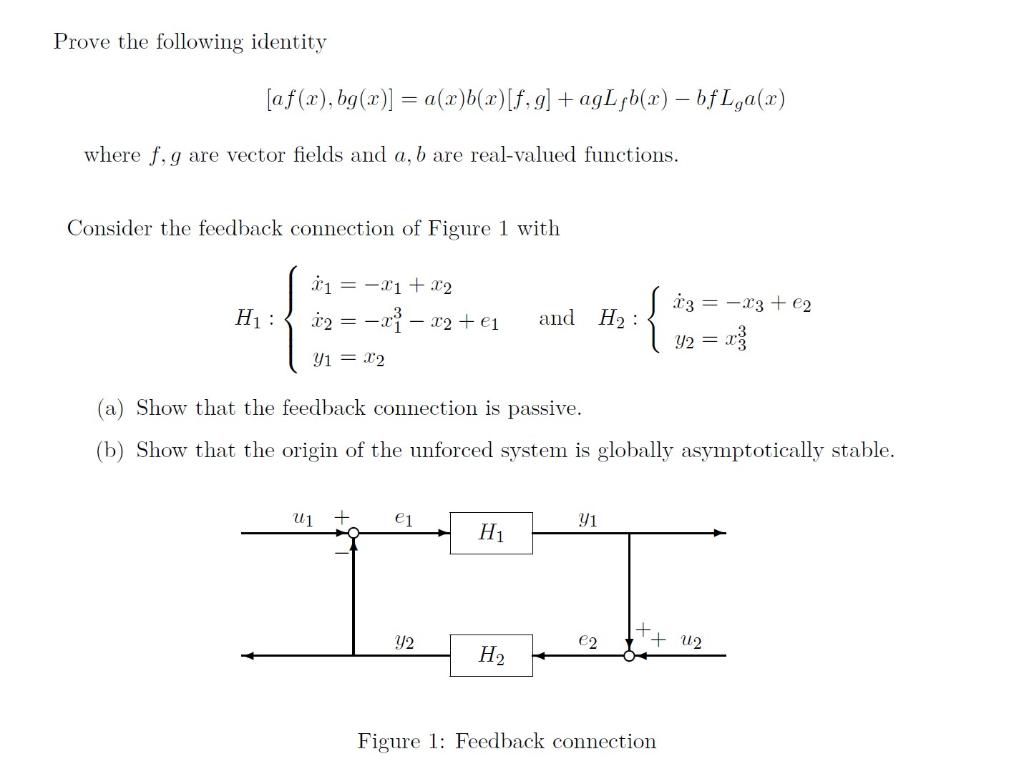 Solved Prove the following identity | Chegg.com
