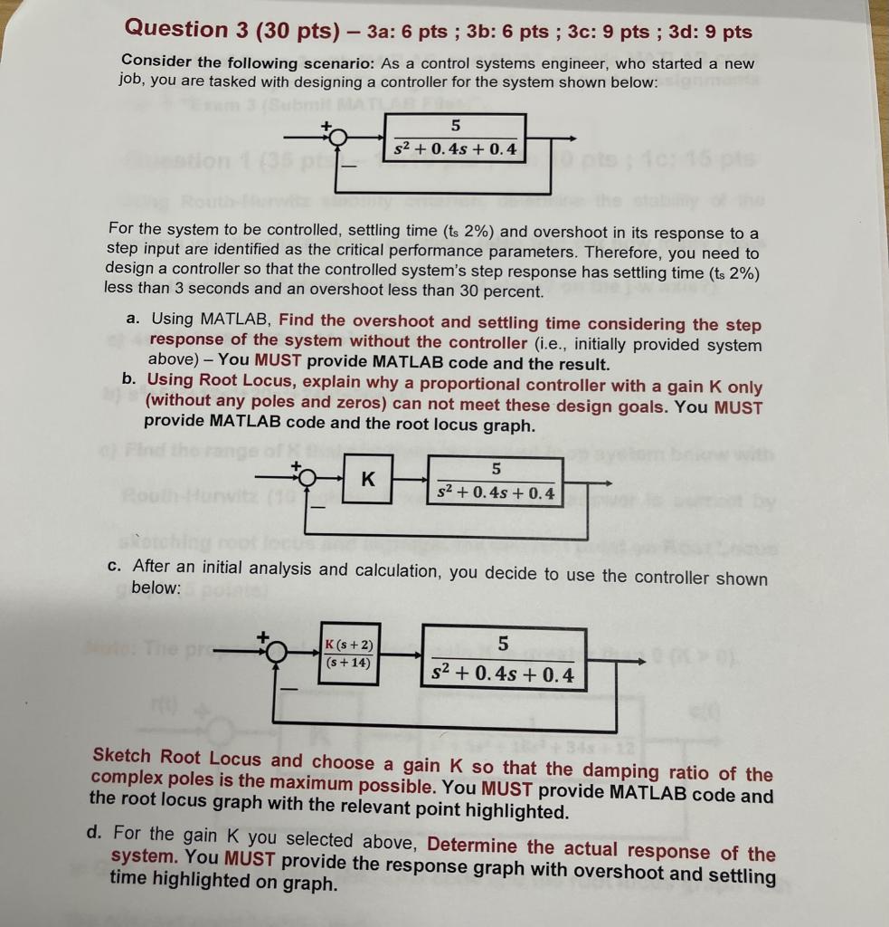 Solved Question 3 (30 pts) - 3a: 6 pts ; 36: 6 pts ; 3c: 9 | Chegg.com Solved Question 3 (30 pts) - 3a: 6 pts ; 36: 6 pts ; 3c: 9 | Chegg.com