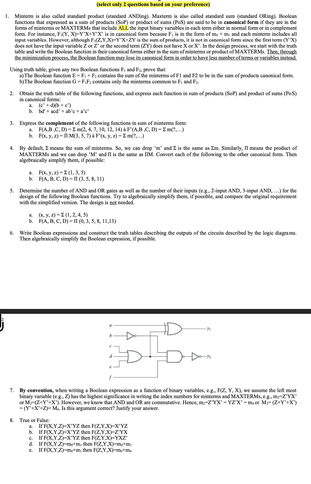 Solved answer 2 ﻿questions given | Chegg.com