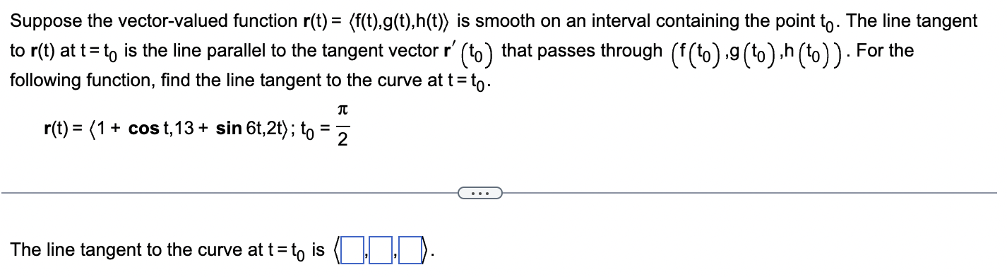 Solved Suppose the vector-valued function | Chegg.com