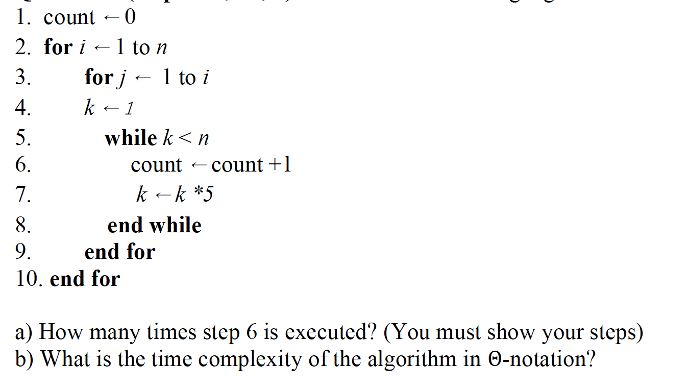 Solved Consider The Following Algorithm Note Plz Do Not 