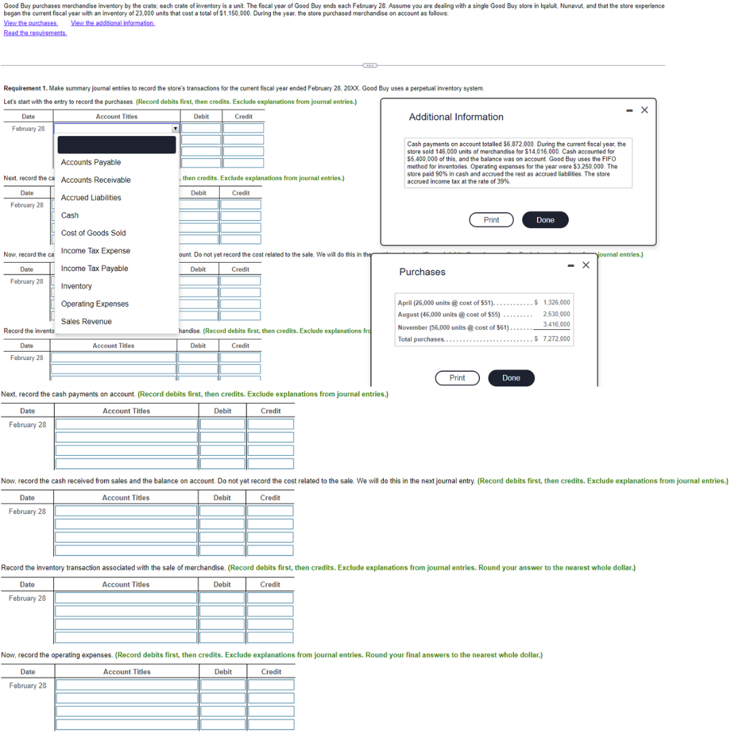 Options for requirement 3Requirement 4 . Compute the | Chegg.com