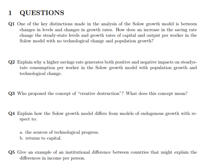 Solved Q1 One of the key distinctions made in the analysis | Chegg.com