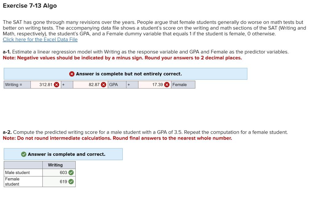 Solved The SAT has gone through many revisions over the | Chegg.com
