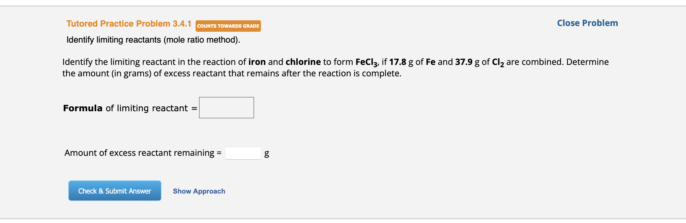 Solved Identify limiting reactants (mole ratio method). the | Chegg.com