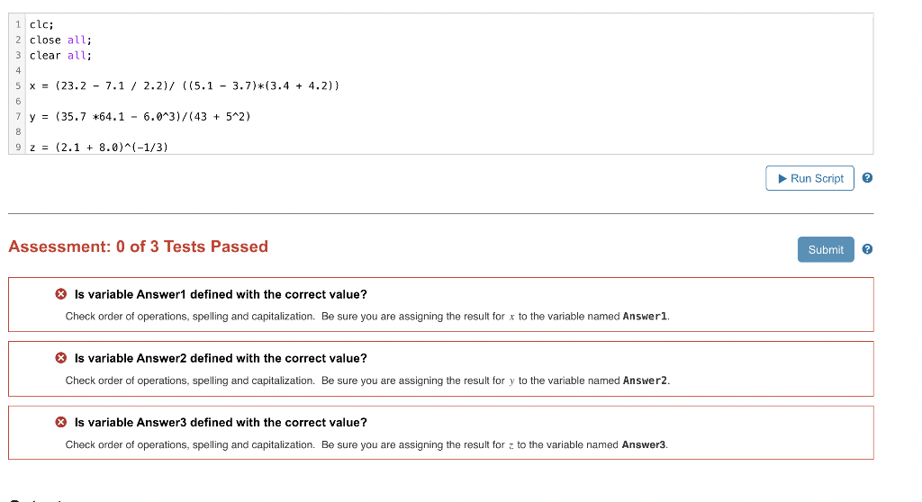 Solved Write commands to evaluate the following three | Chegg.com