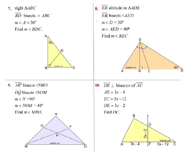 7. right ABC BD bisects | Chegg.com