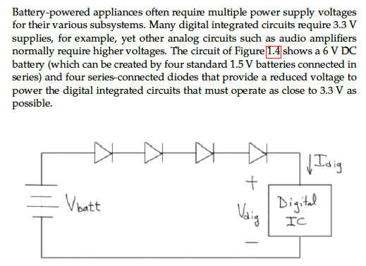 Solved Battery-powered appliances often require multiple | Chegg.com