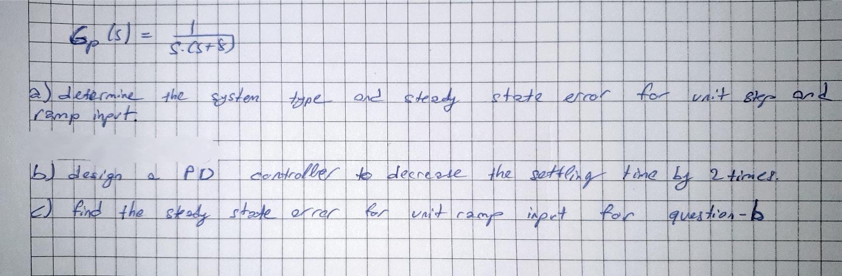 Solved Sp S S⋅ S 8 1 2 Determine The System Type And