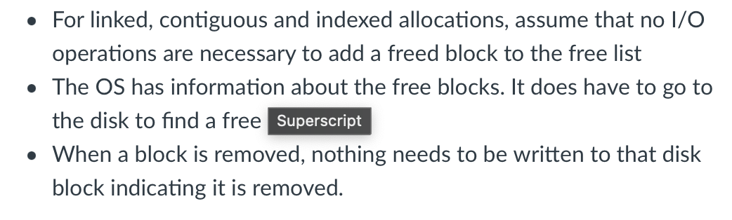 Solved Consider a file currently consisting of 57 blocks. | Chegg.com