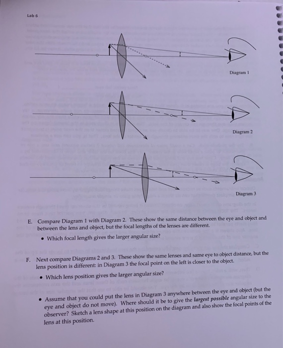 Solved eie to read the words. Angular Magnification Optical | Chegg.com