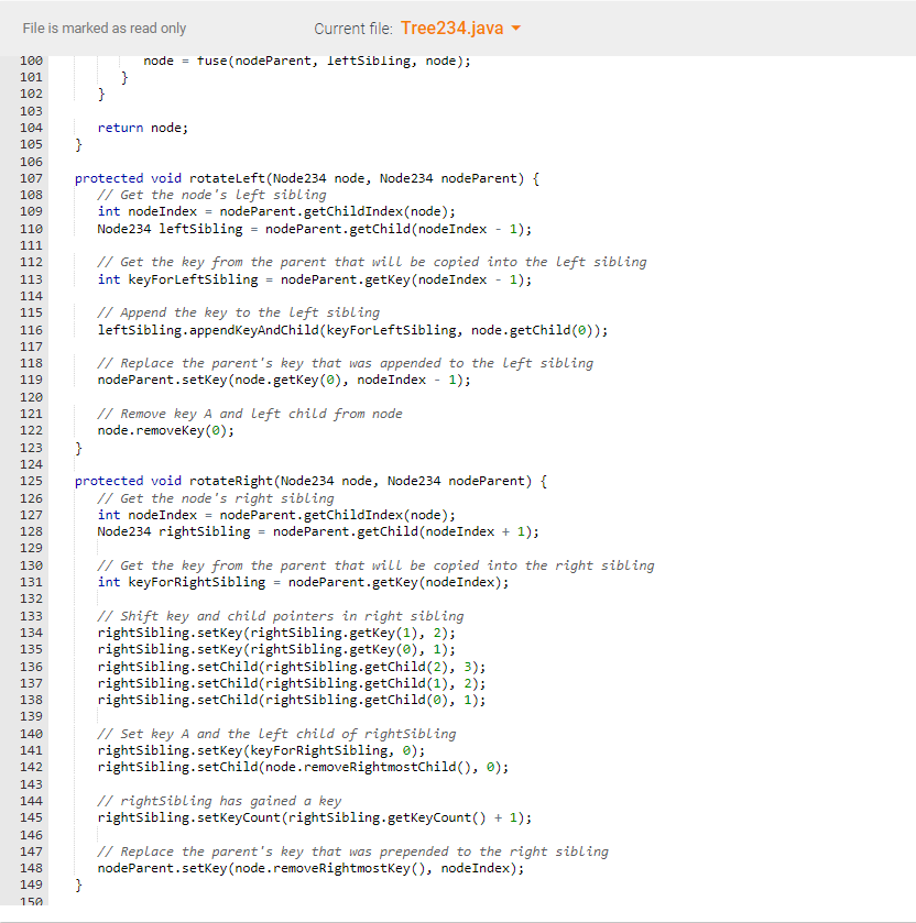 8.37 LAB: Iterable 2-3-4 tree In this lab, the | Chegg.com