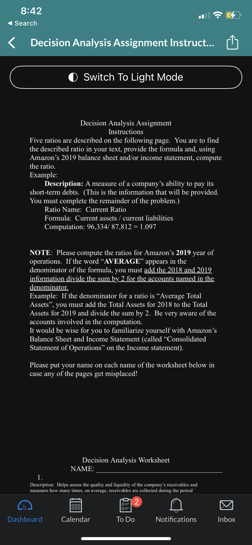Solved 8:42 Search Decision Analysis Assignment Instruct... | Chegg.com