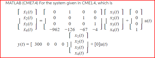 Solved Please show all the steps, and all the MATLAB code | Chegg.com