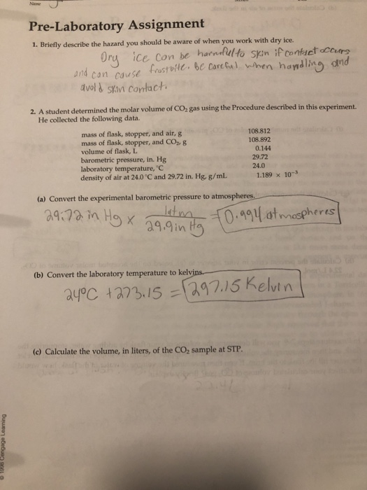 Solved Pre-Laboratory Assignment 1. Briefly describe the | Chegg.com