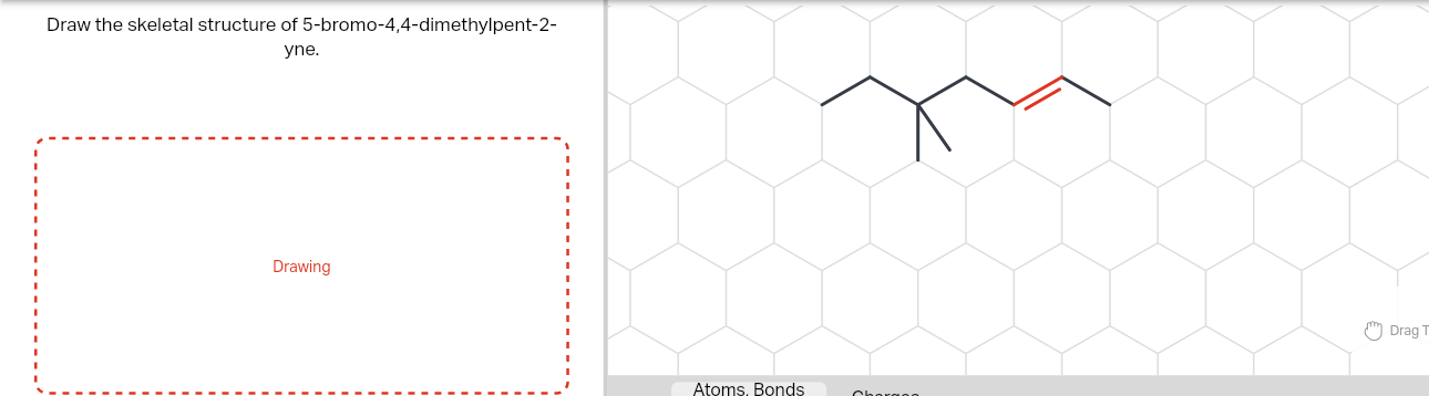 Solved Draw the skeletal structure of | Chegg.com