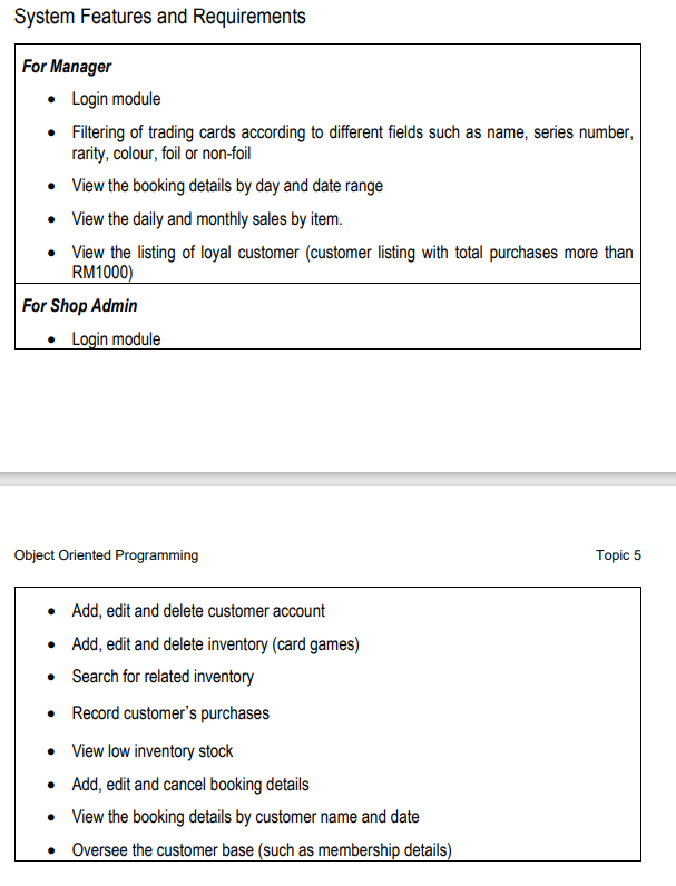 Pass Task 13: Conceptual Modelling and Implementation | Chegg.com