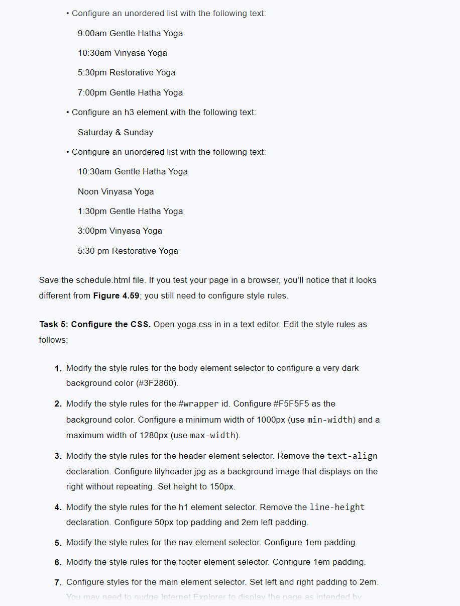 Solved Hands-On Practice Case Task 1: The Website Folder. | Chegg.com