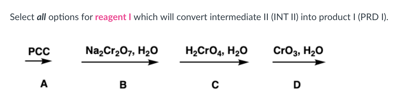 Solved Et2O Mg INT reagent I SM 1. O∠ INT II PRD I reagent | Chegg.com