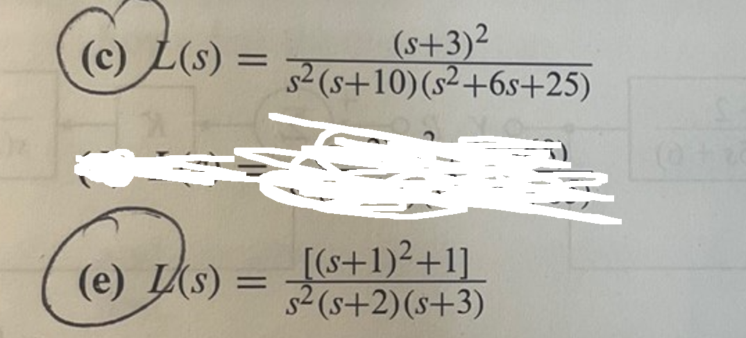 Solved 57 Mixed Real And Complex Poles Sketch The Root 