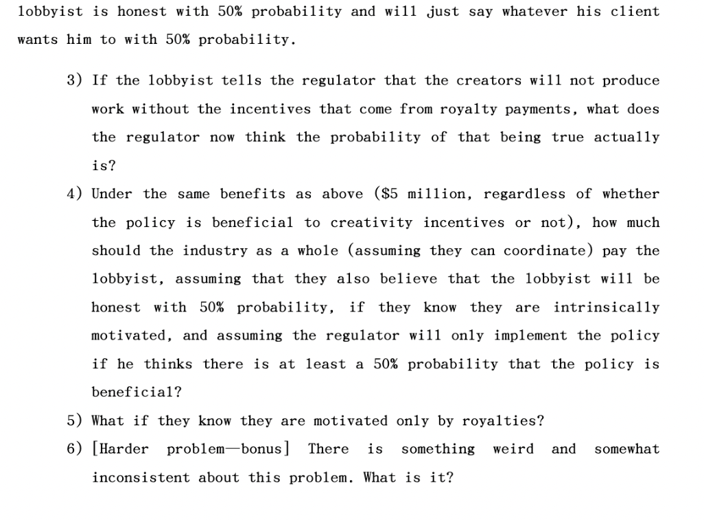 Solved Voting for Al Copyright Protections Suppose that | Chegg.com