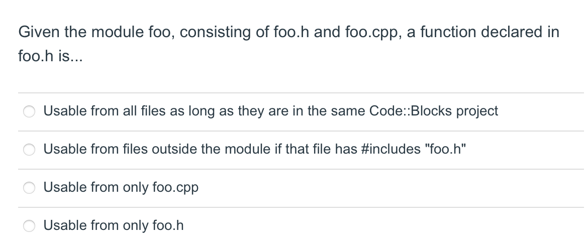 Solved True or False: You can declare and define two | Chegg.com
