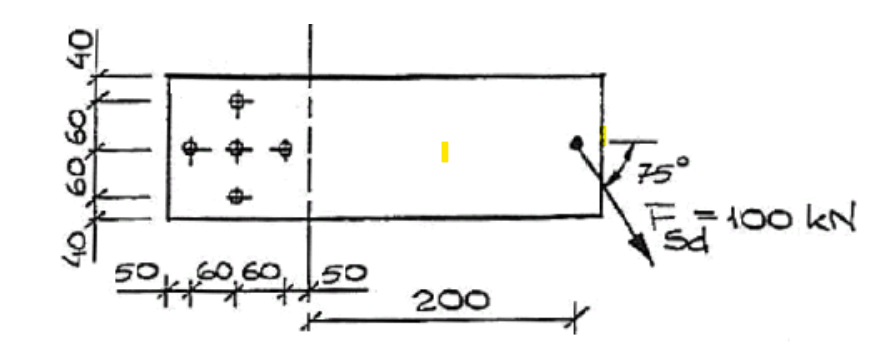 Solved Screw connection Choose a suitable screw dimension in | Chegg.com