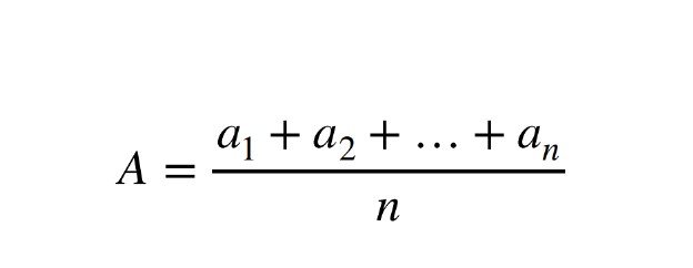 Solved LetA=a1+a2+....+annbe ﻿the average of ﻿the real | Chegg.com
