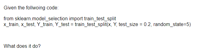 Solved Given the follwoing code: from | Chegg.com