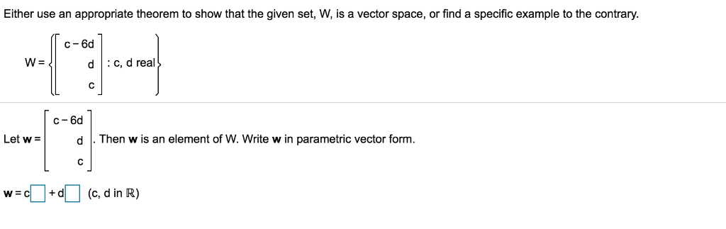 Solved Either use an appropriate theorem to show that the | Chegg.com