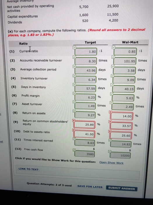 Solved CALCULATOR PRINTER VERSION ·BACK NEXT Target | Chegg.com