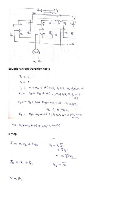 Solved Actually this is moore overlapping circuit | Chegg.com