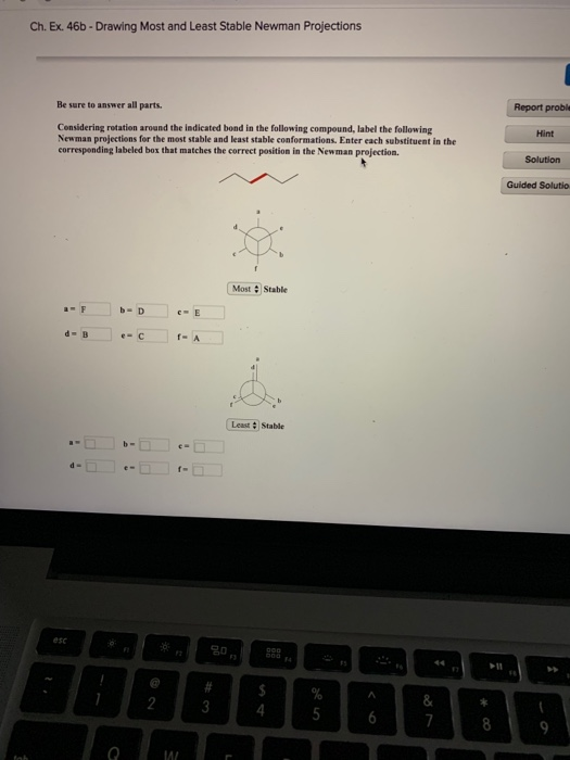 Solved Ch. Ex. 53a- Label Groups in a Compound as Axial or | Chegg.com