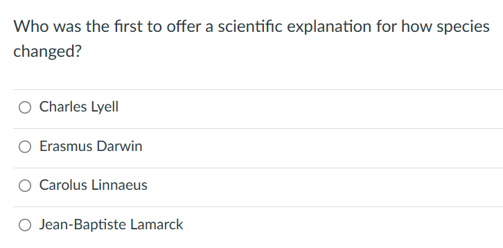 Solved Who was the first to offer a scientific explanation | Chegg.com