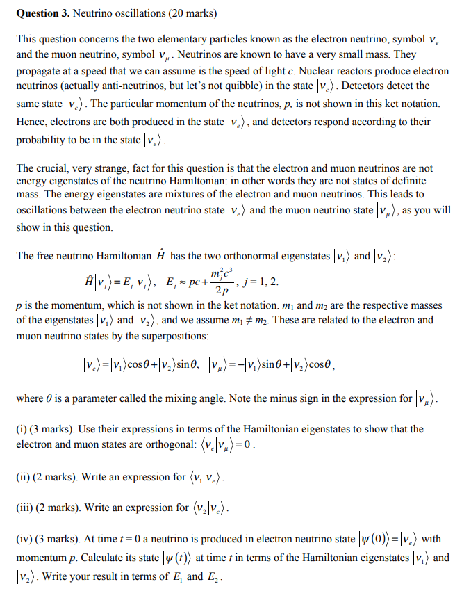Electron Neutrino Symbol