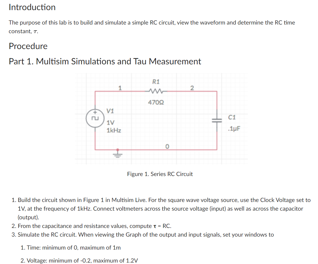Solved Introduction The purpose of this lab is to build and | Chegg.com