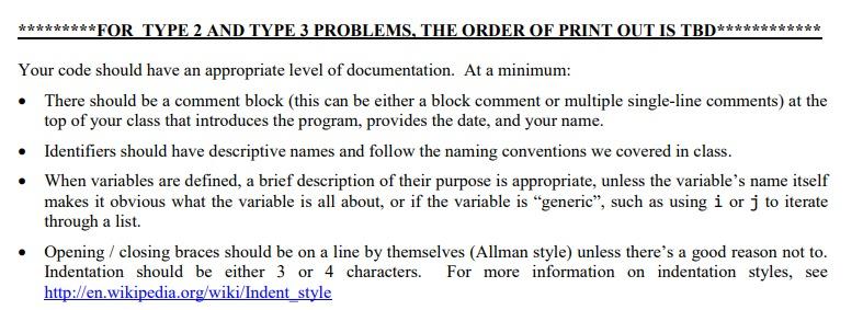 Solved Your code should have an appropriate level of | Chegg.com