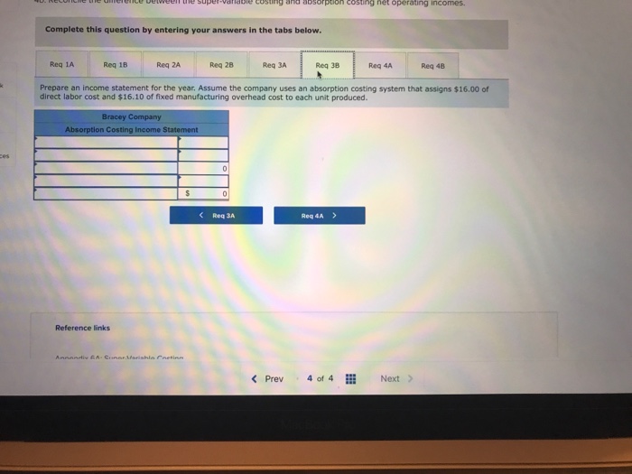 Solved 4 Problem 6A-5 Super-Variable Costing, Variable | Chegg.com