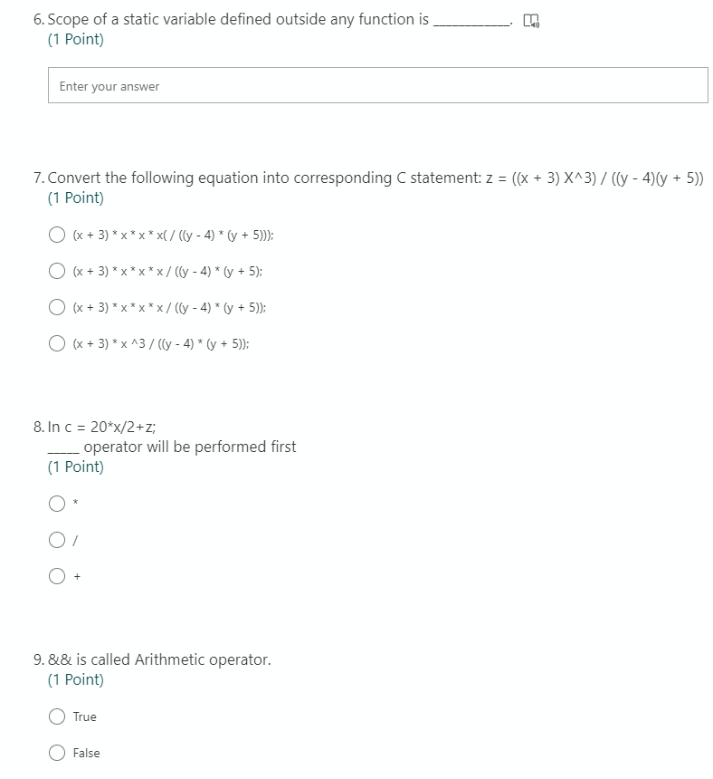 Solved 3. What will be the output of the following C code? | Chegg.com