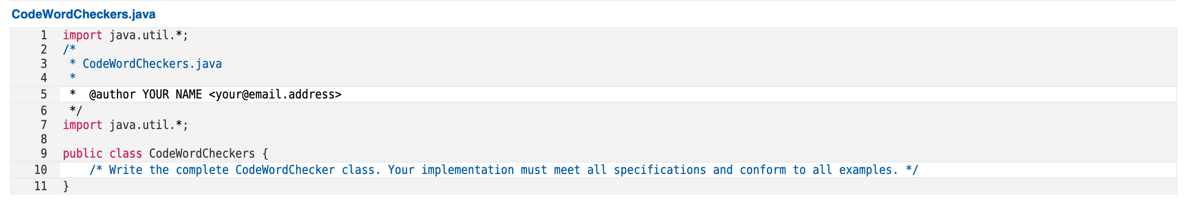 Solved String Checker Complete APCS 2018 A3. In addition, | Chegg.com