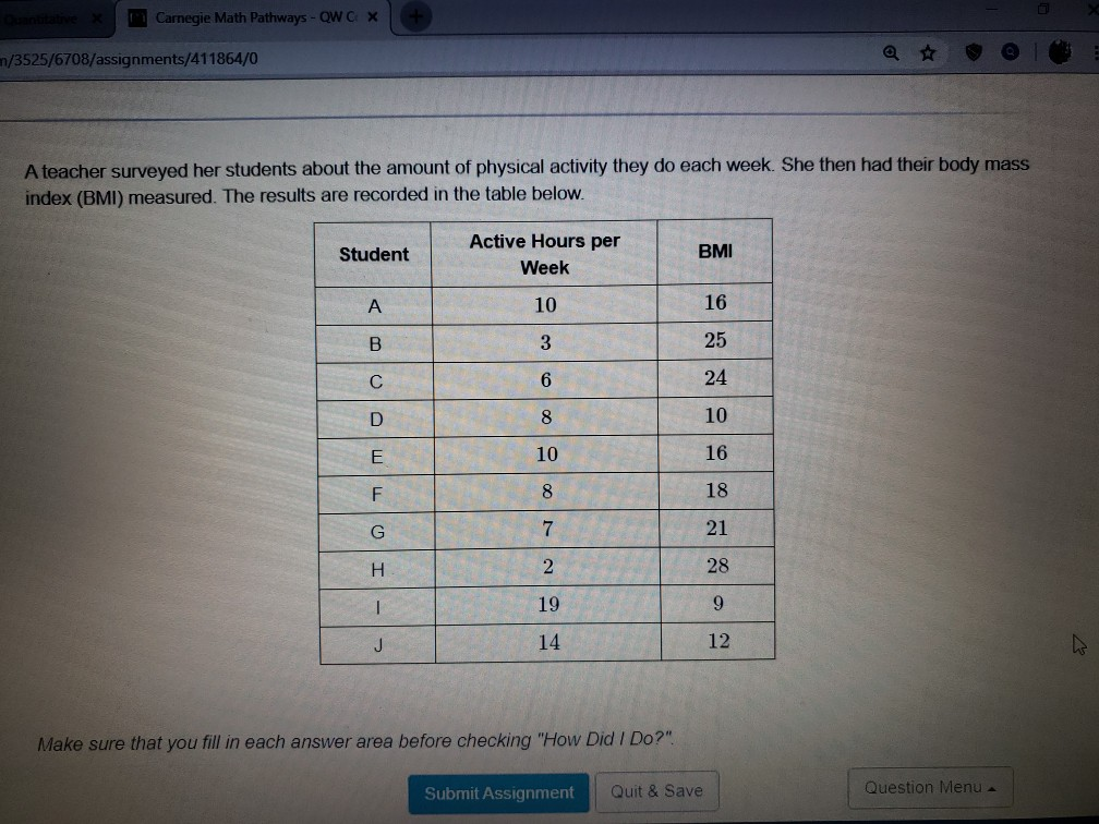 Solved Carnegie Math Pathways - QWC X | Chegg.com