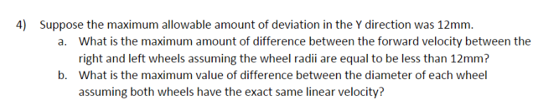4) Suppose the maximum allowable amount of deviation | Chegg.com
