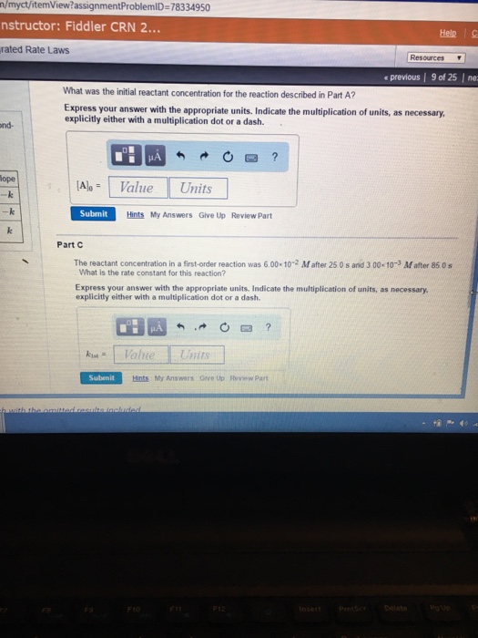 Solved Secure https//session mastenngchemist eneral | Chegg.com