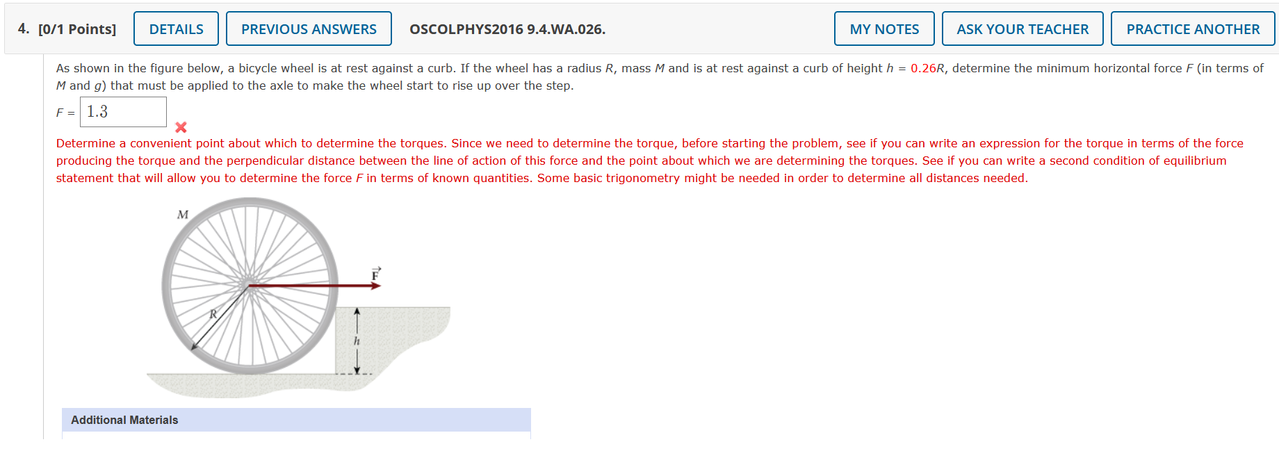Solved As shown in the figure below, a bicycle wheel is at | Chegg.com