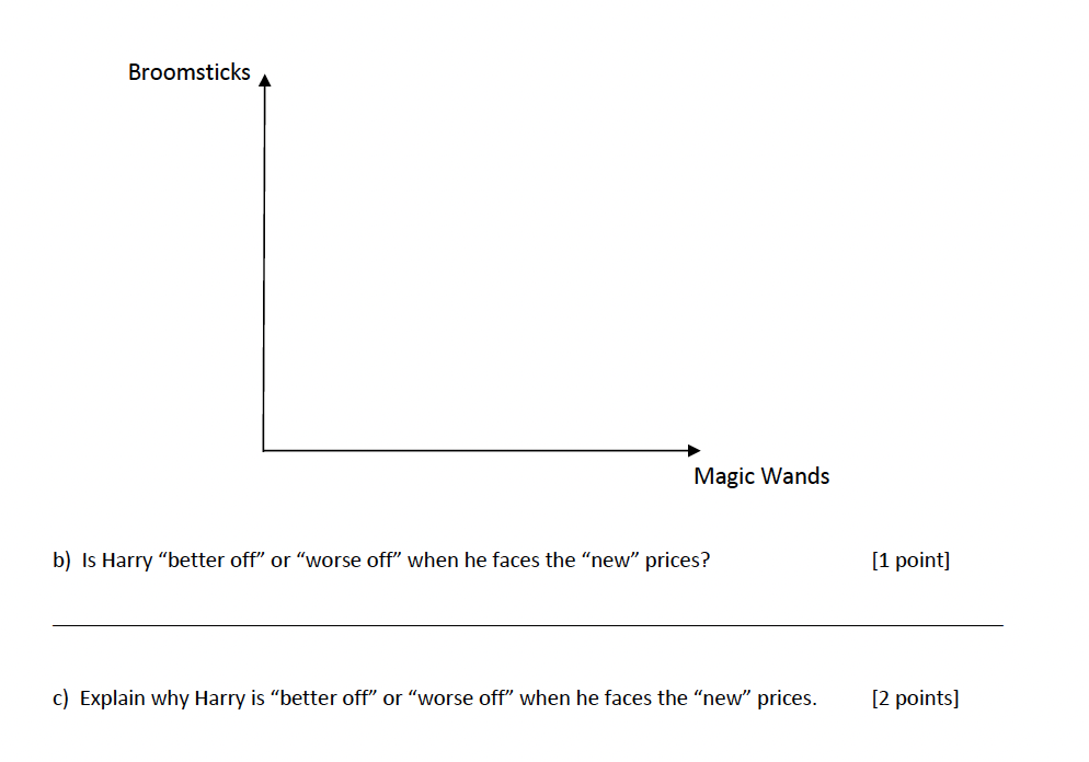 Solved PROBLEM \#6 [6 points]: Suppose that Harry splits his | Chegg.com
