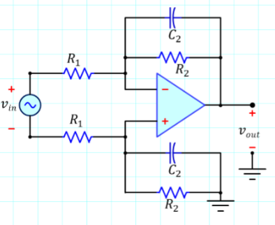 Solved Design a single-pole low-pass filter using the | Chegg.com