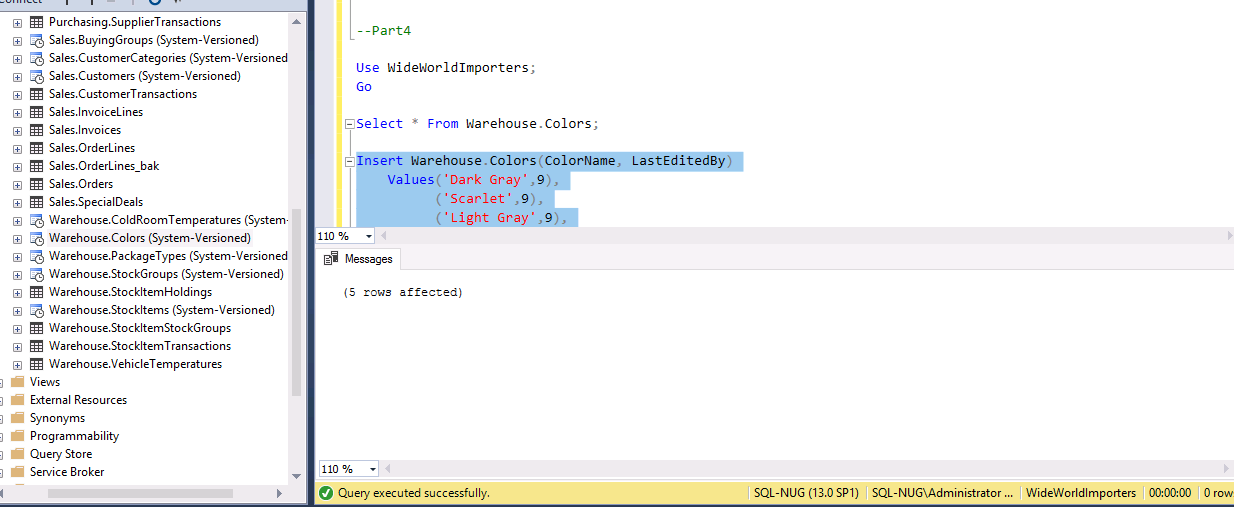 I need the SQL code for each part with a screen | Chegg.com