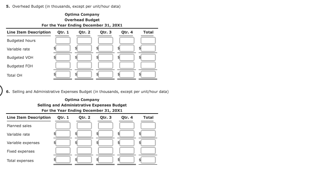 Solved Optima Company is a high-technology organization that | Chegg.com