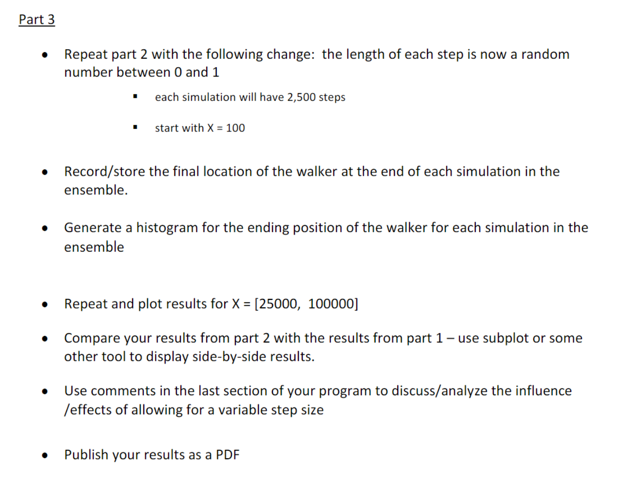 Language: Matlab Parts 1-3 are Below, I only need | Chegg.com